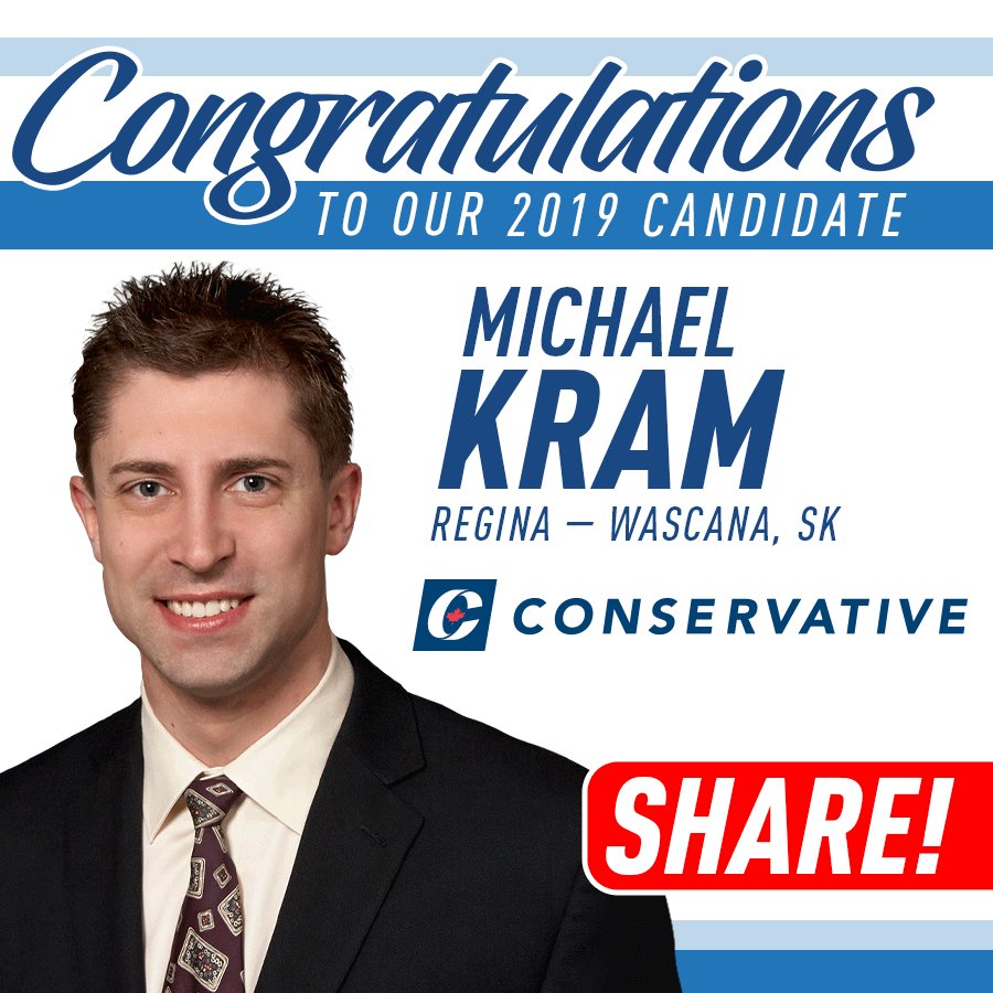 Conservative Party on Twitter: "Welcome Michael Kram to the Conservative Team! The momentum is ...