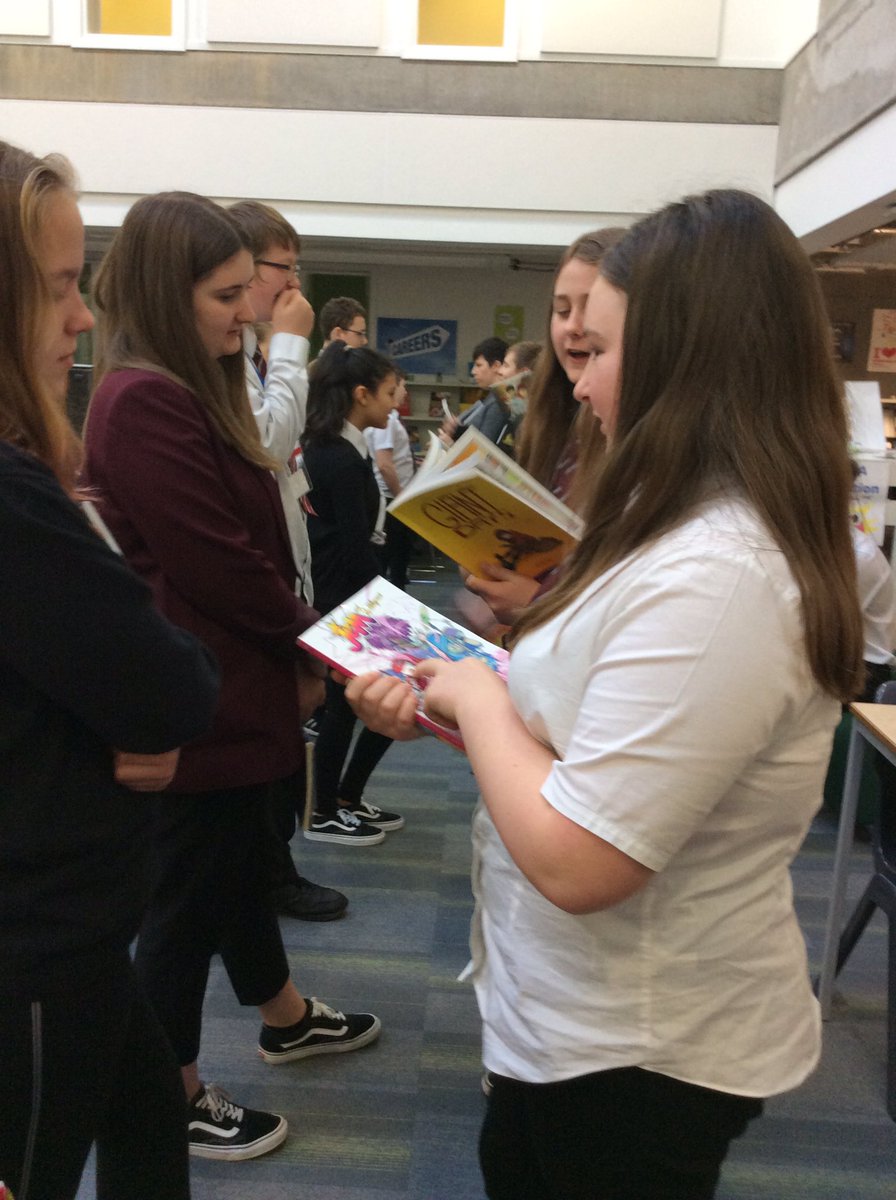 Forfar Academy Library on Twitter: "2Y4 have 30 seconds to sell the graphic novel they have been ...