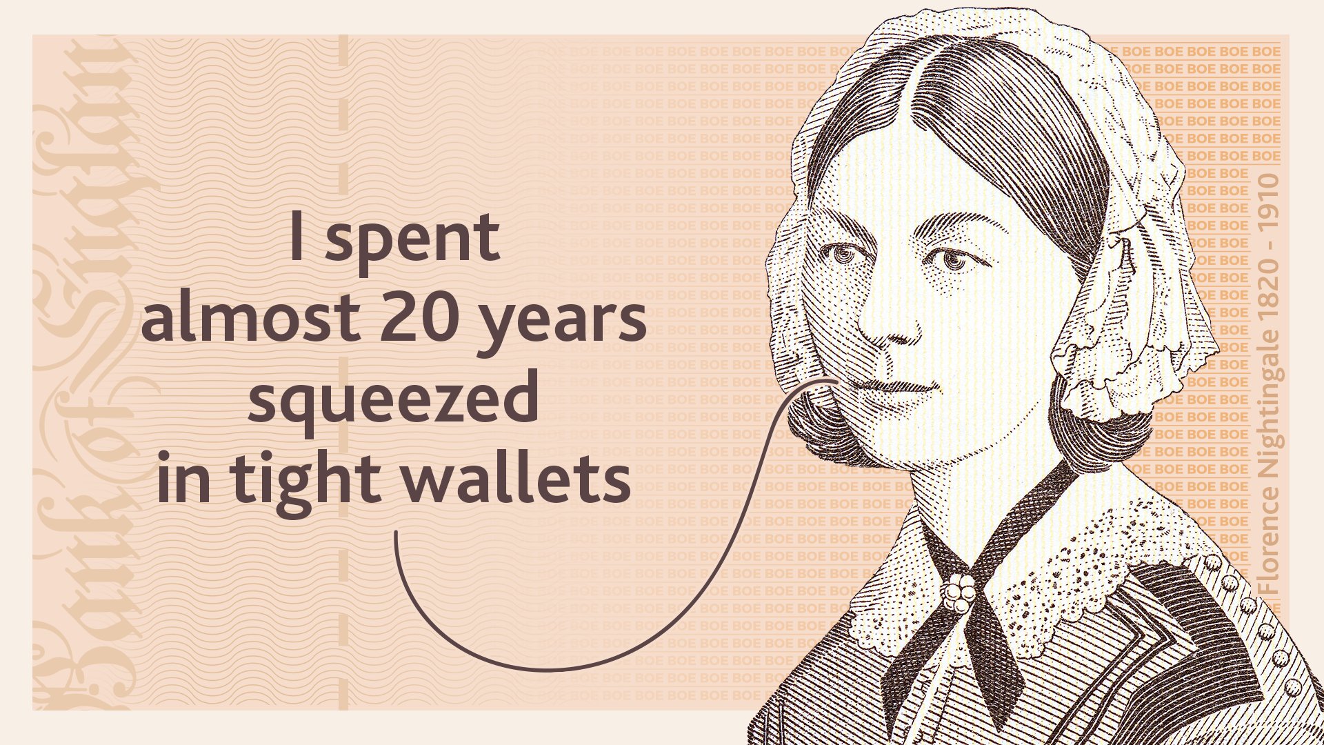 Florence Nightingale Banknote World Guernsey 5 Pounds 2010 Florence