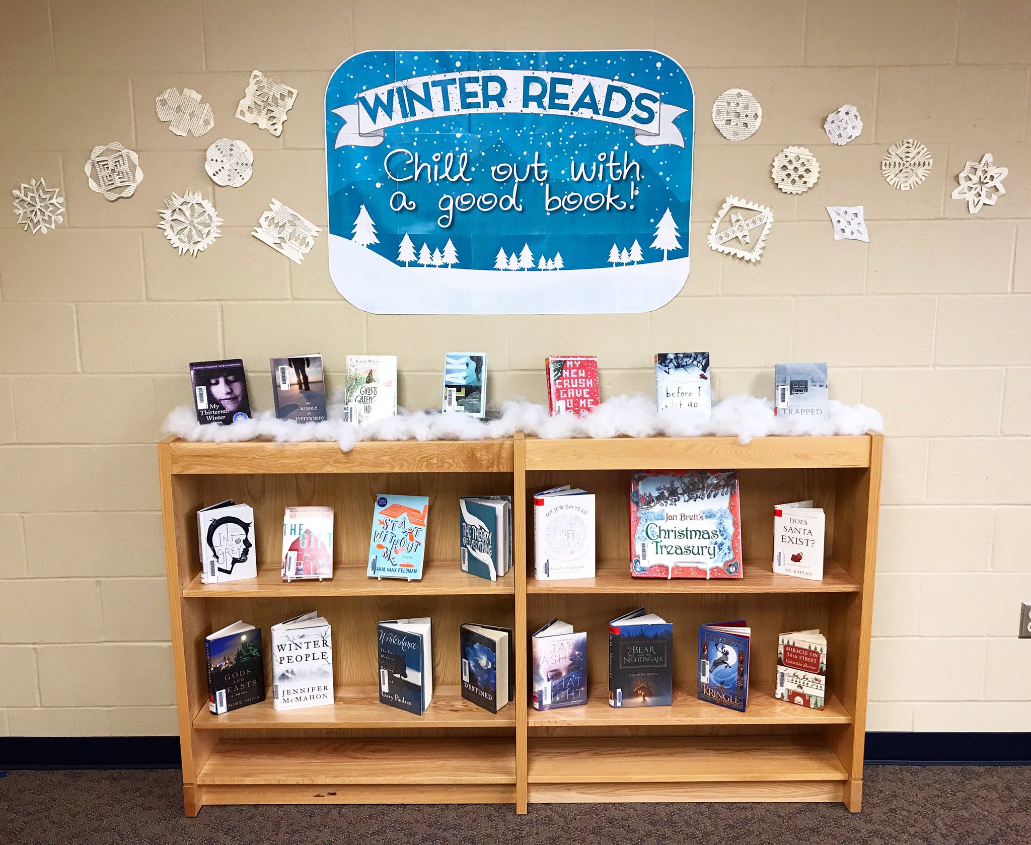Winter Book Displays
