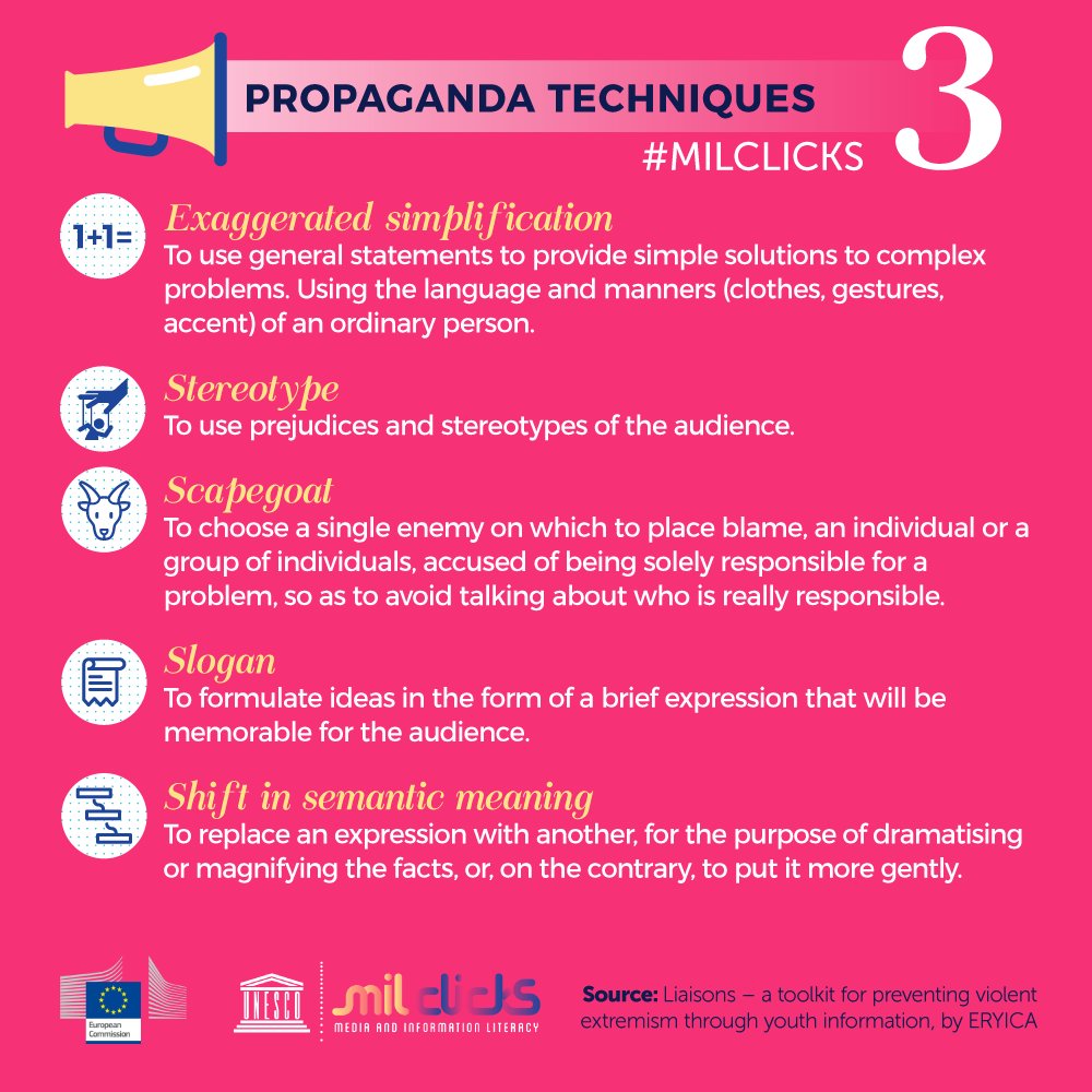 Stereotyping Propaganda Examples