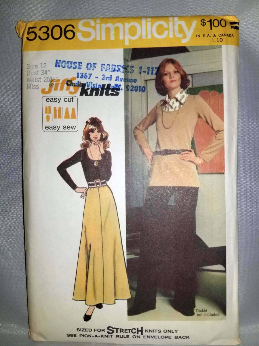 Craft Supplies & Tools Simplicity 1387 Sewing Pattern UNCUT Sewing ...