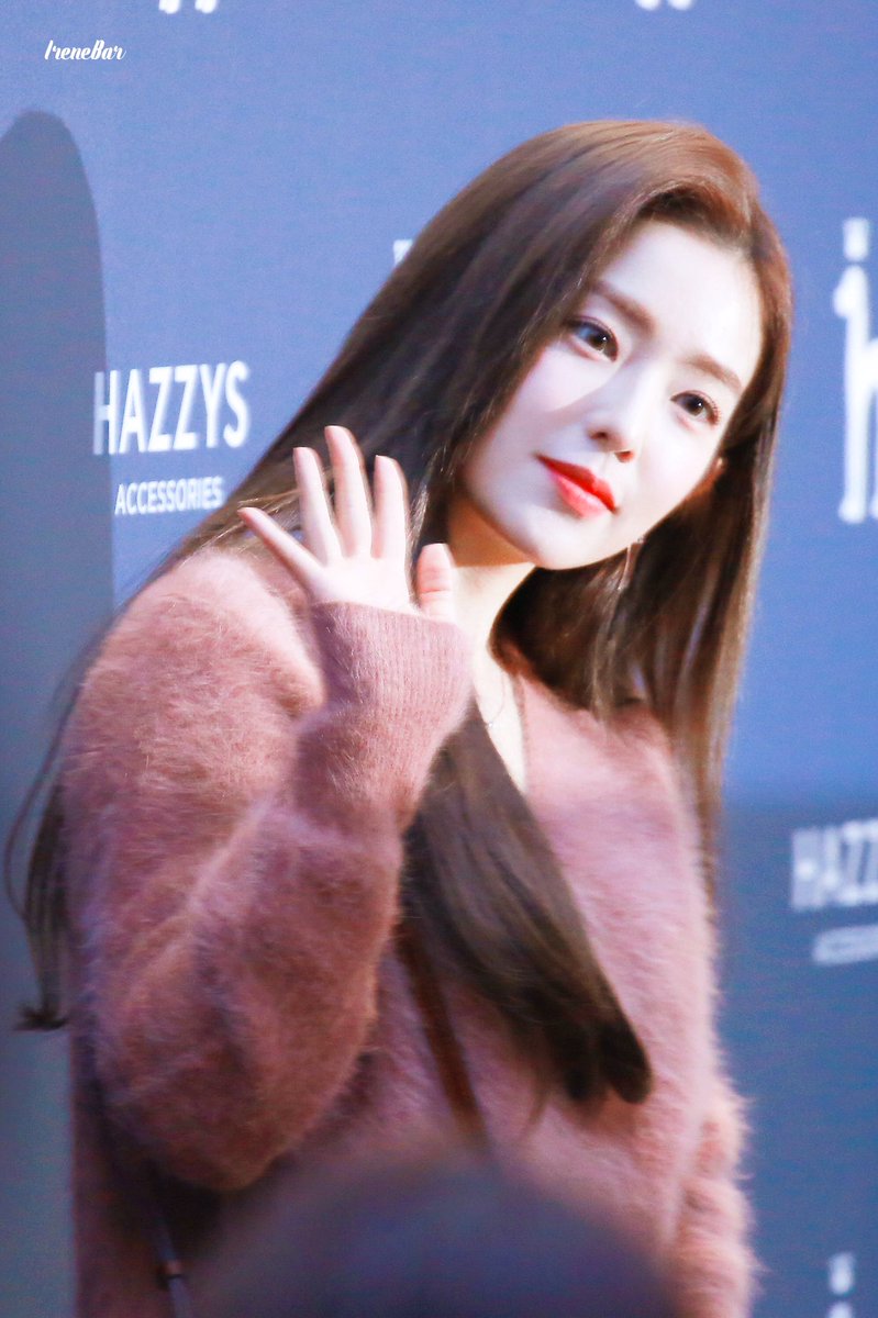 IRENE (아이린) NEWS 🍔🍔 on Twitter: "[HQ] 181122 #IRENE "Hazzy's Accessories Flagship Store" Opening ...