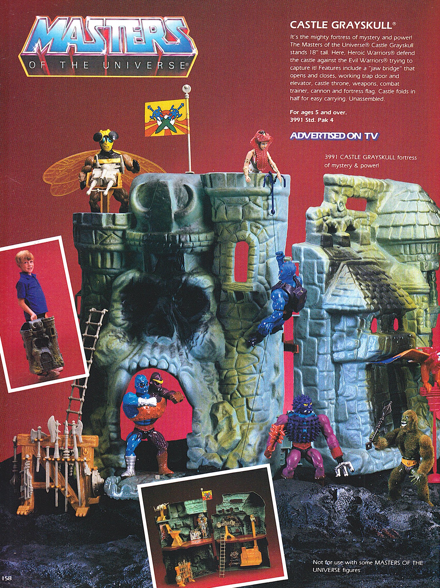 Castle Grayskull Toy 1980s