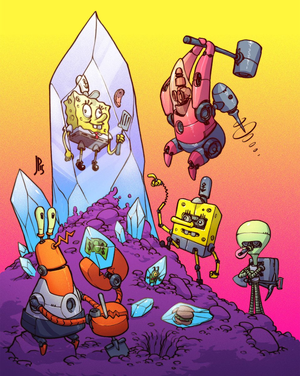 Stephen Hillenburg Art