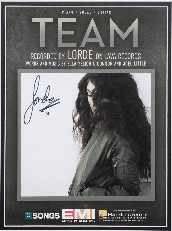 Lorde Album Cover Team