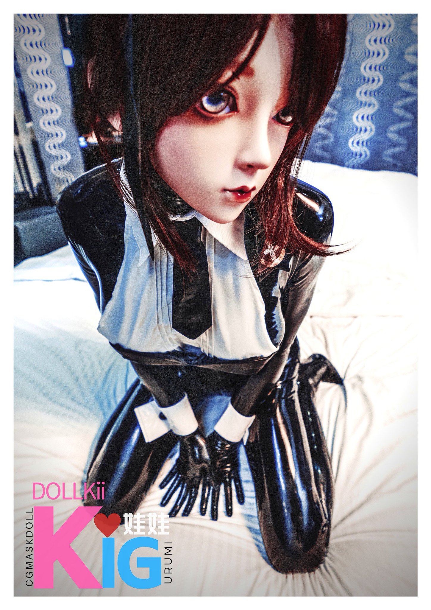 CherryChen on Twitter: "今日的 jio-jio 小可爱！ KIG-Mask头壳：DK（@shiromiaomiao) Catsuit 胶衣：@latexcatfish ...