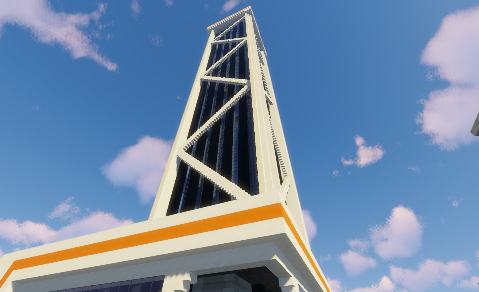 Minecraft Modern Tower Modern / Futuristic Skyscraper (City Build #22)