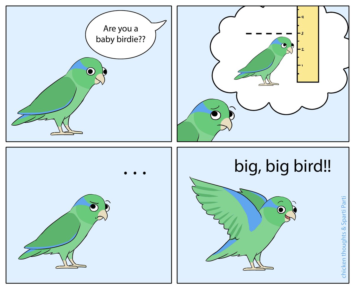 「#birb 」Chicken Thoughtsの漫画