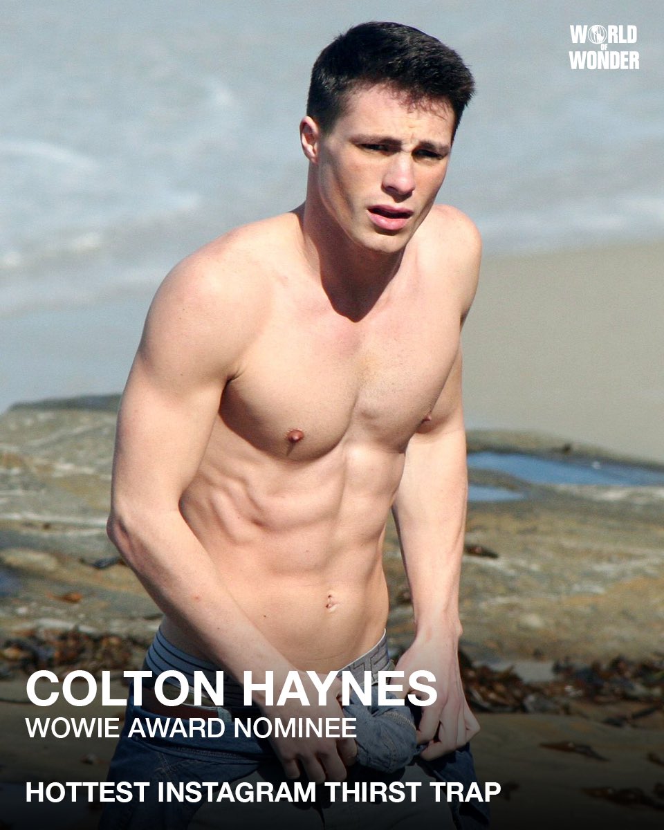 Colton Haynes Beach