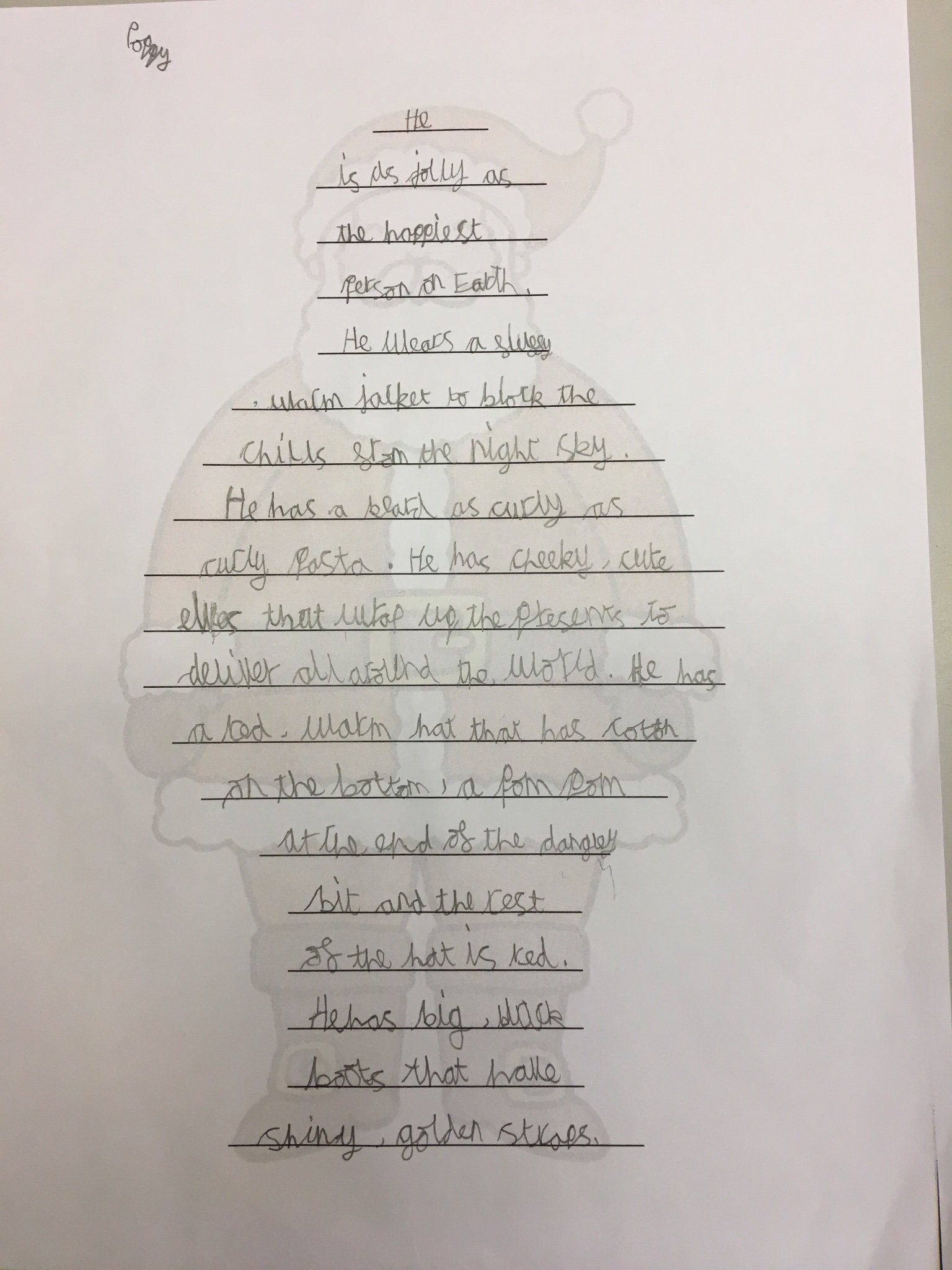 Raindrop Concrete Poem