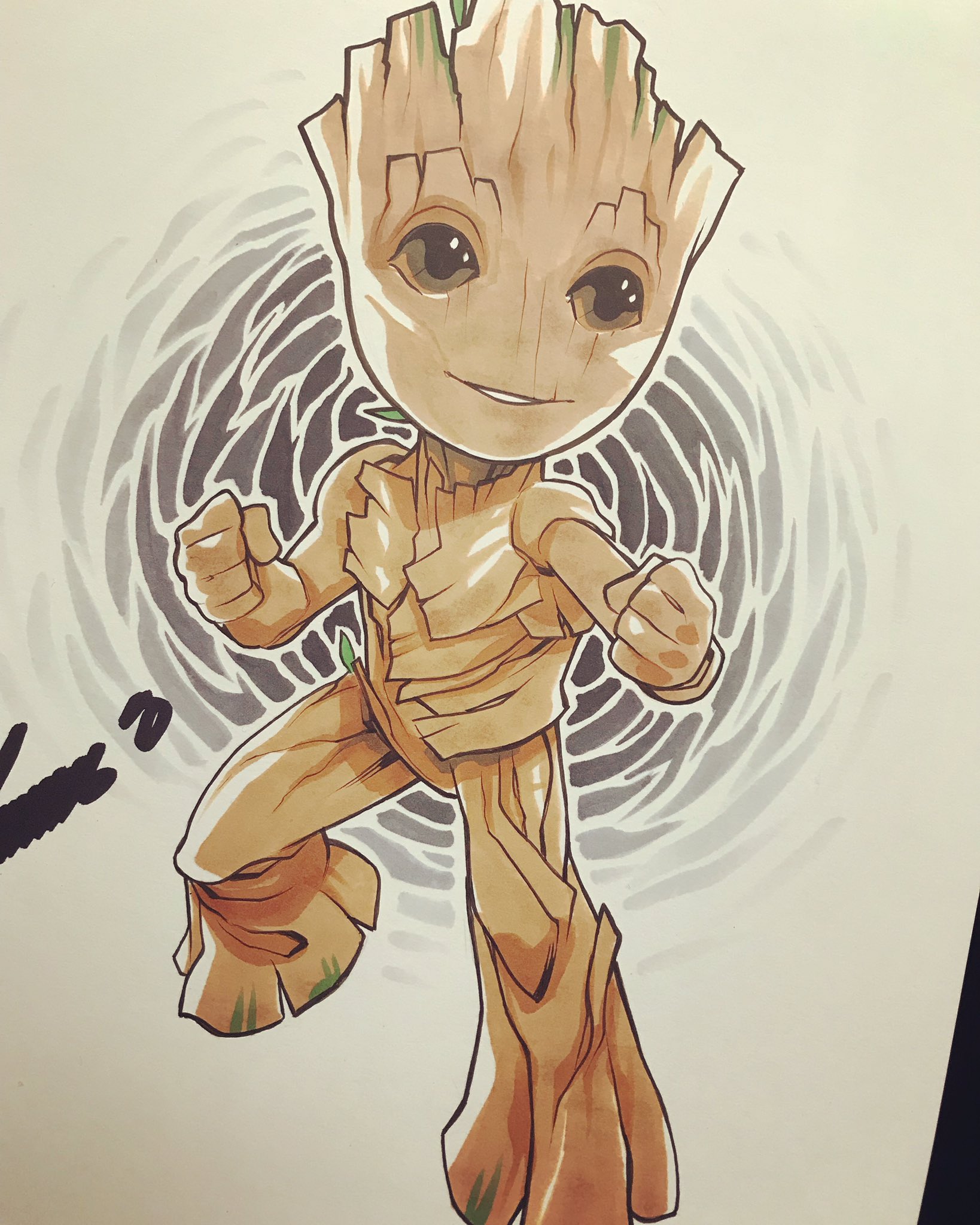 Sd Anime Groot