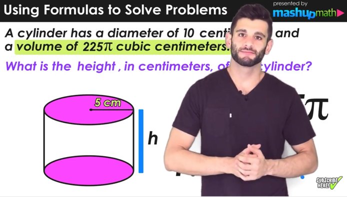 Cylinder Volume Problems