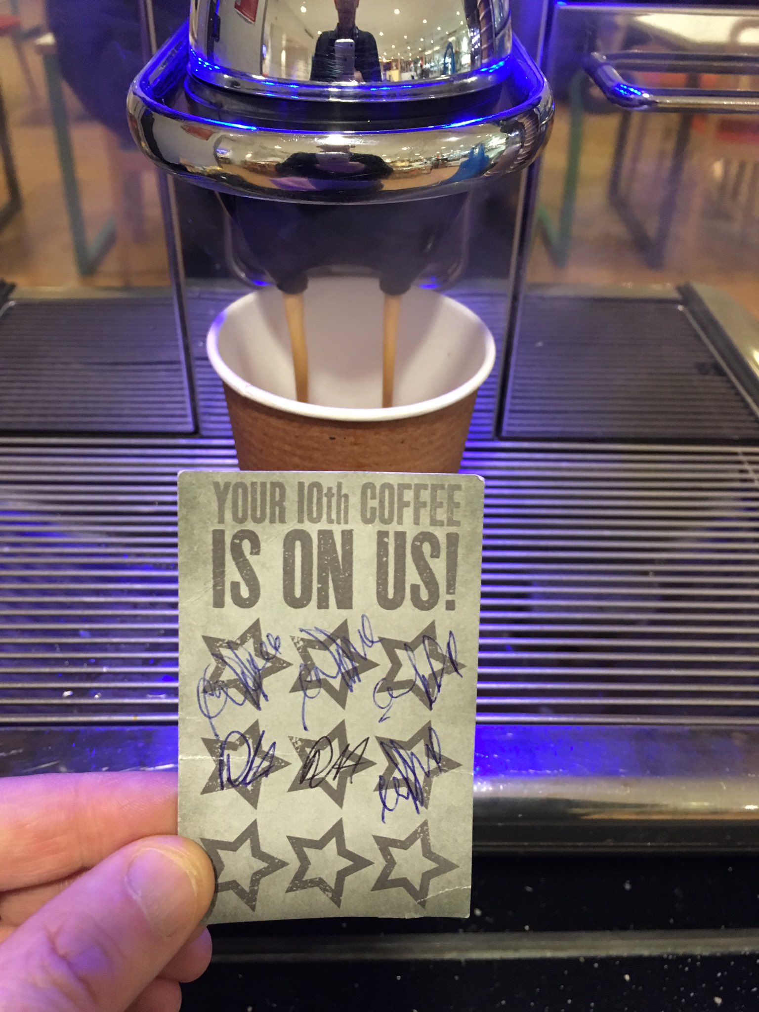 JP Devlin on Twitter: "BBC canteen news: when I get the 10th coffee I’m gonna have a big party ...