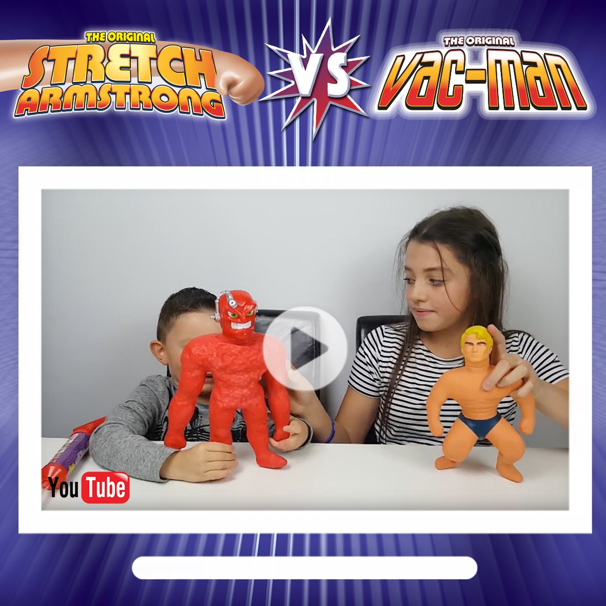 Stretch Armstrong Vac Man Toys