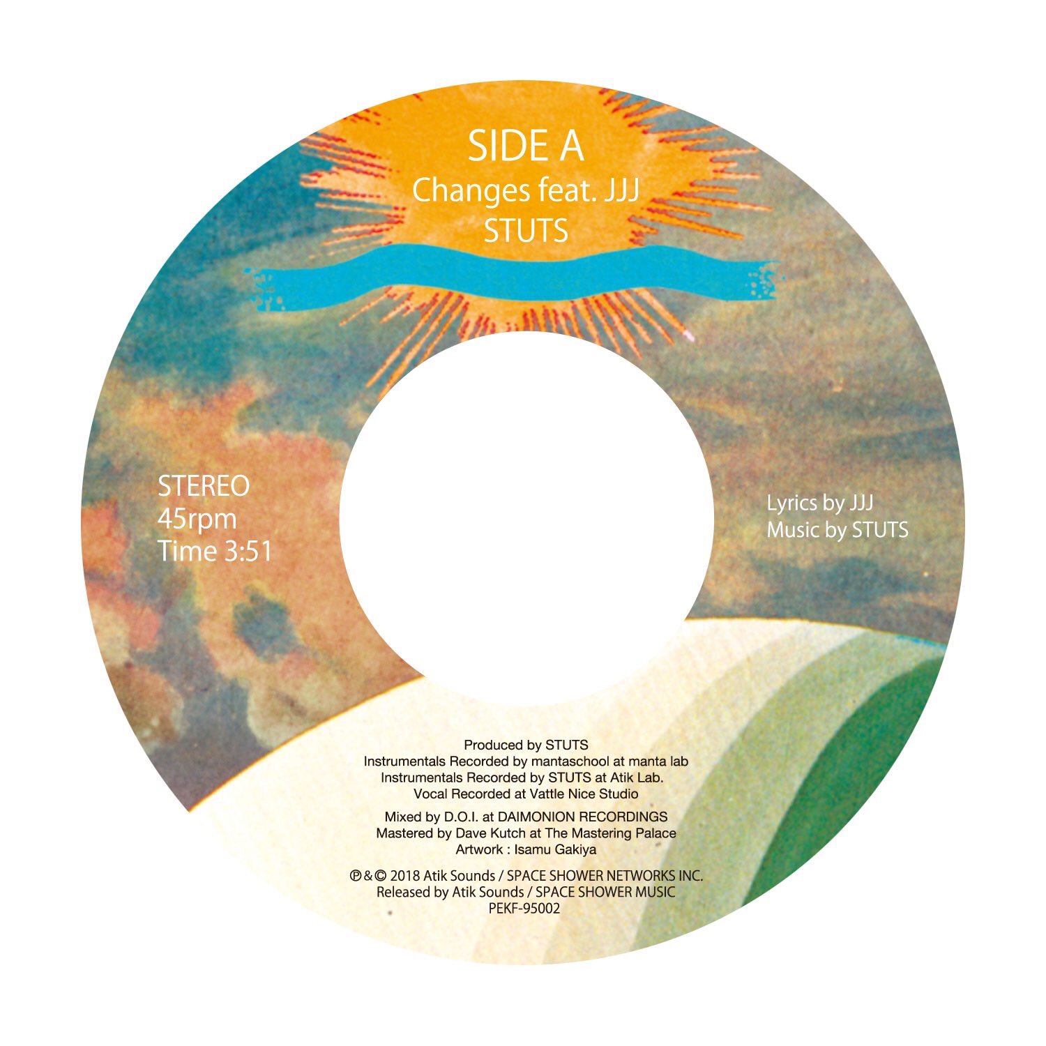 STUTS on Twitter: "僕の2nd Album『Eutopia』から、「Changes feat. JJJ」と「FANTASIA feat. 一十三十一」が収録された7inchが ...