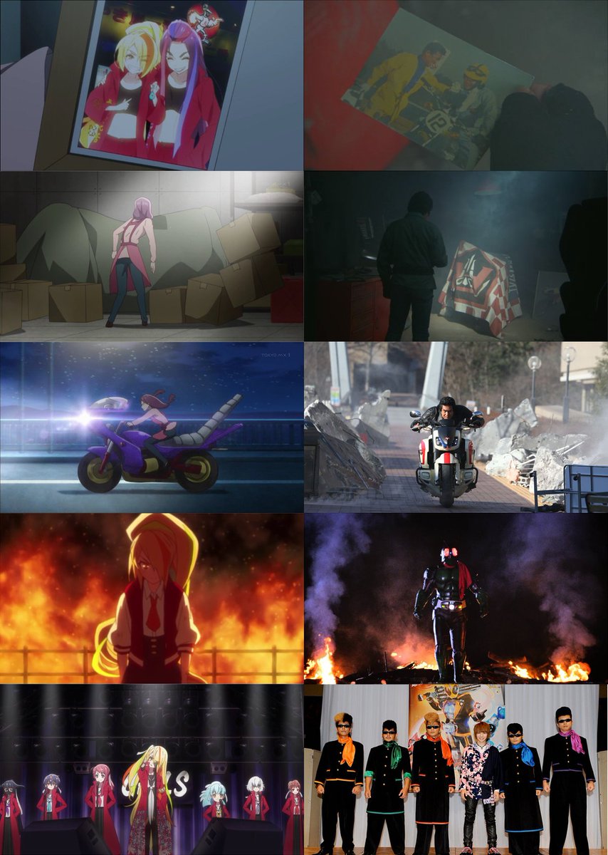 もどきちゃんっち on Twitter: "予想をはるかに超えて今週のゾンビランドサガ＝仮面ライダー1号って暴論狙えそうで一人で笑ってる…