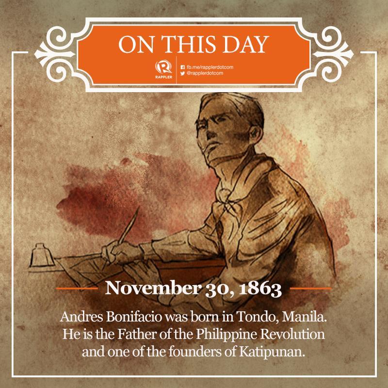 Bonifacio Day Quotes If We Were To Choose Only ONE National Hero Who