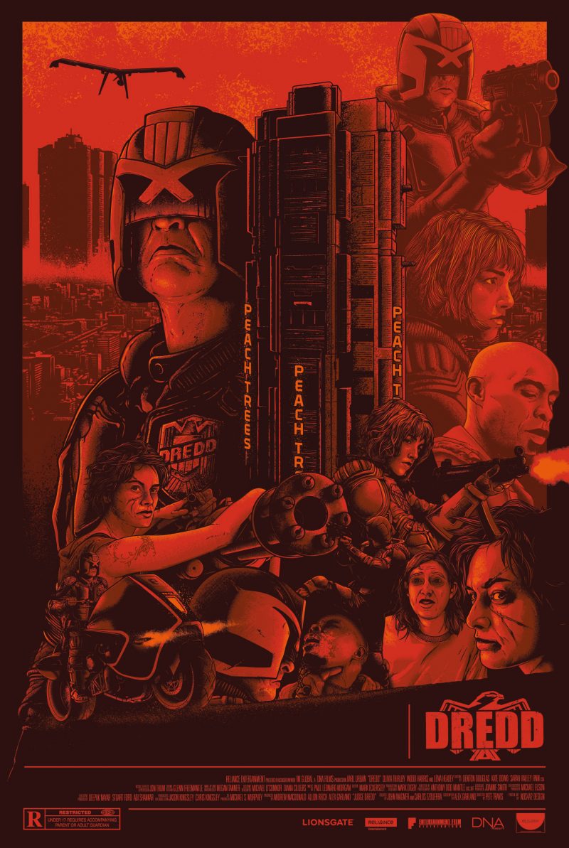 Judge Dredd Movie Poster Download Movie Dredd Art
