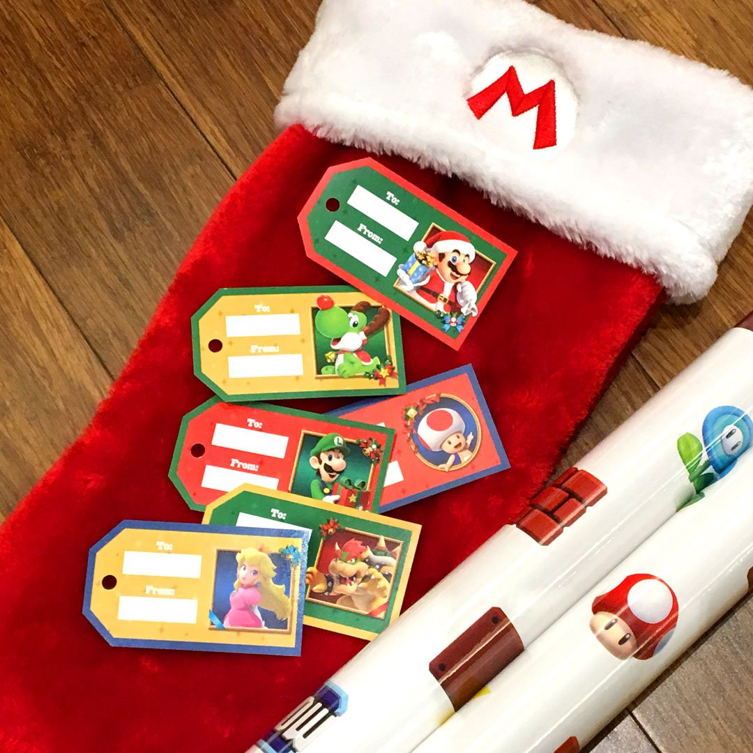 Nintendo of America on Twitter: "We’re giving the gift of gift tags ...