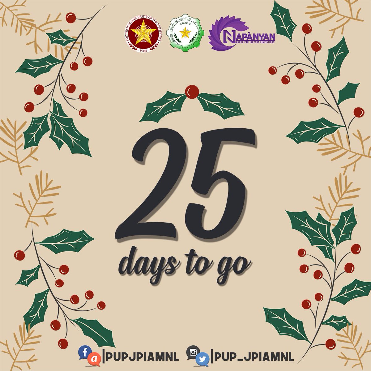 25 Days To Go