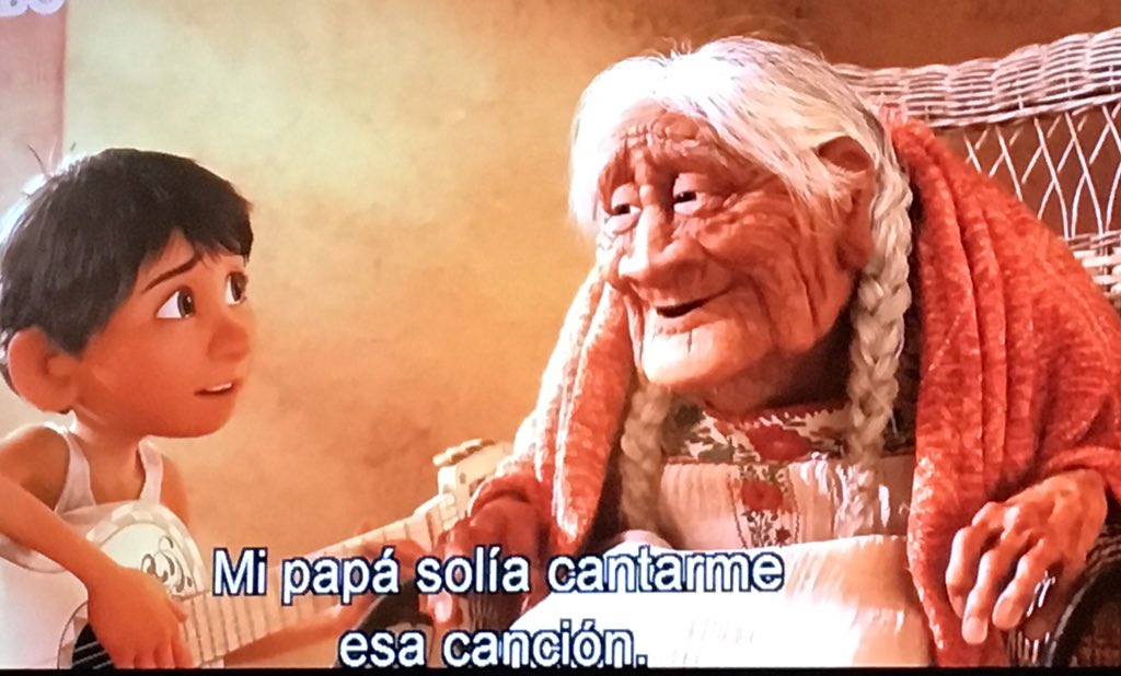 Maykoll Calderón on Twitter: "Mamá Coco sabía que su viejo era compositor y le cantaba ...