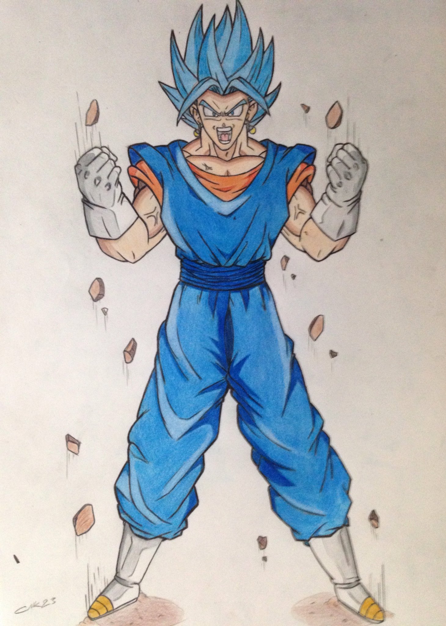 Vegito Drawing