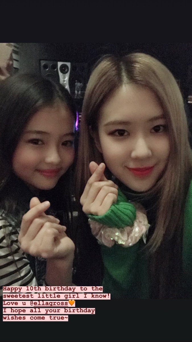 181130 roses_are_rosie IG Story 2 : r/BlackPink