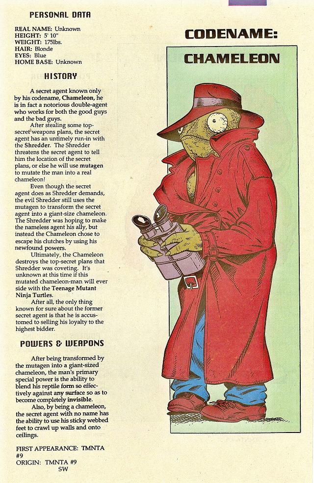 Teenage Mutant Ninja Chameleons 'Teenage Mutant Ninja Turtles,' Meet