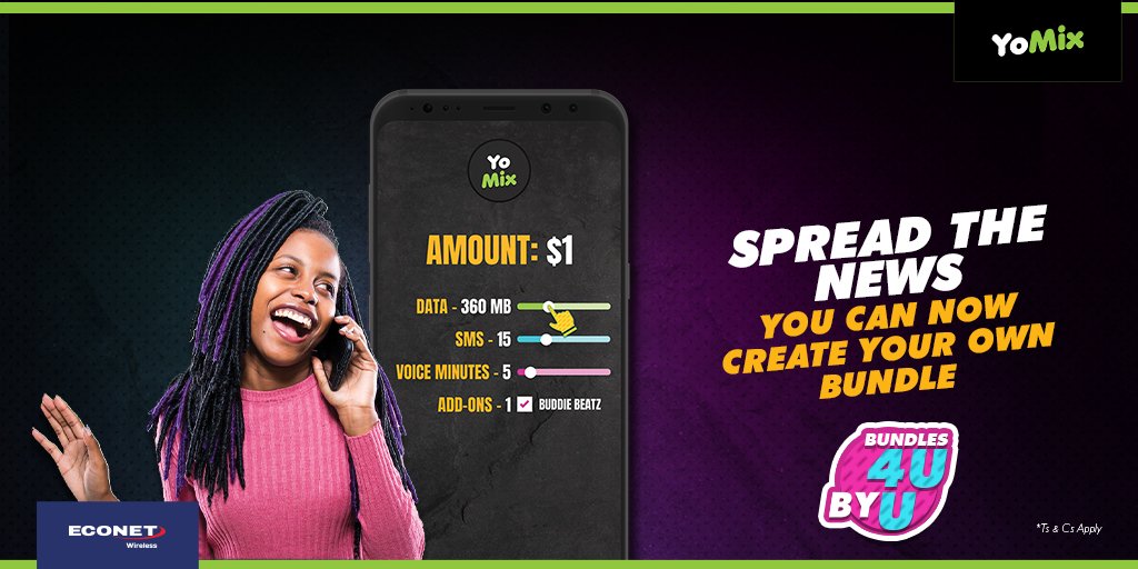 Econet Wireless On Twitter Be A Trendsetter With Econet Yomix