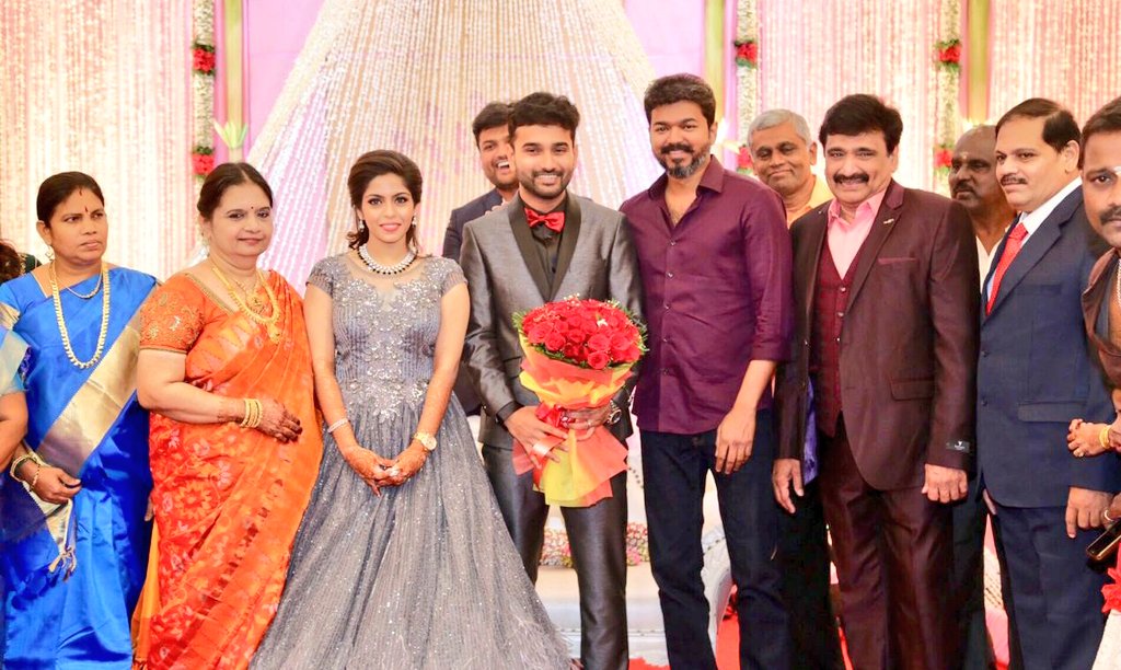 Actor Vijay Wedding Photos