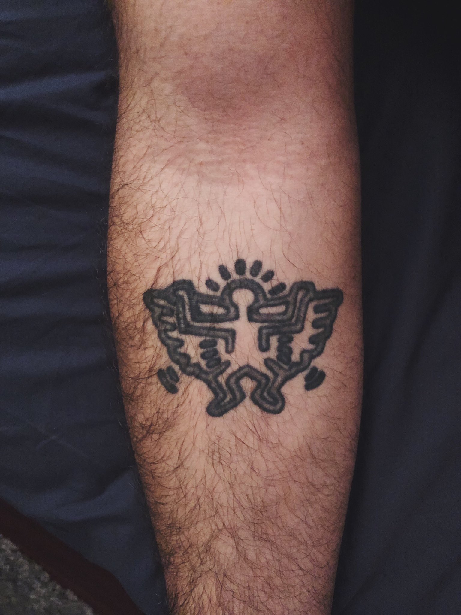 Keith Haring Tattoo