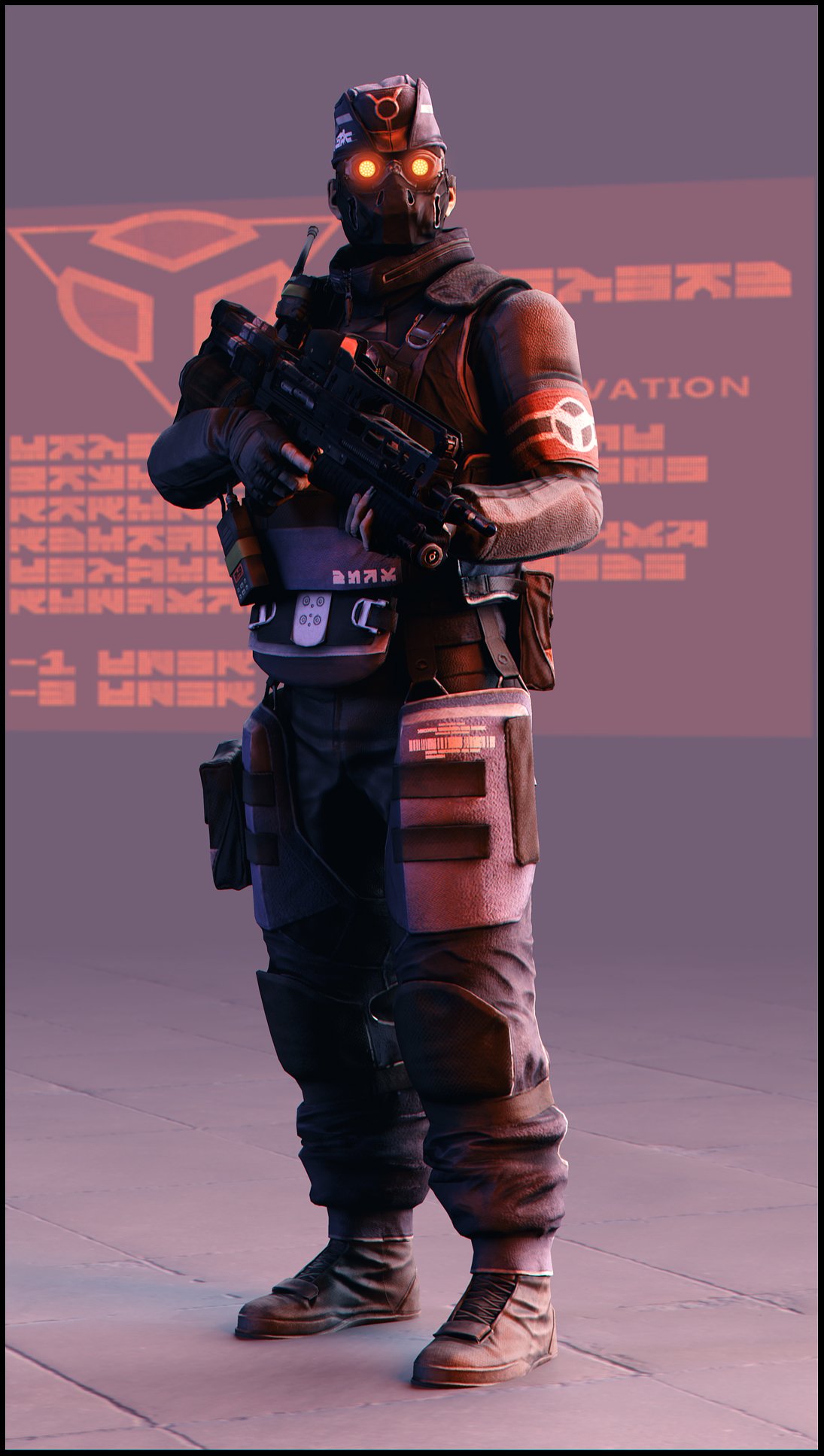 Killzone Shadow Fall Helghast Security