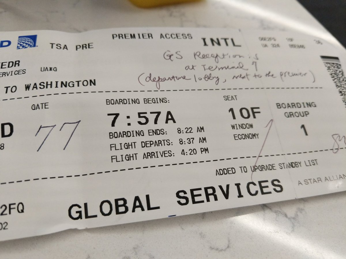 United Boarding Pass