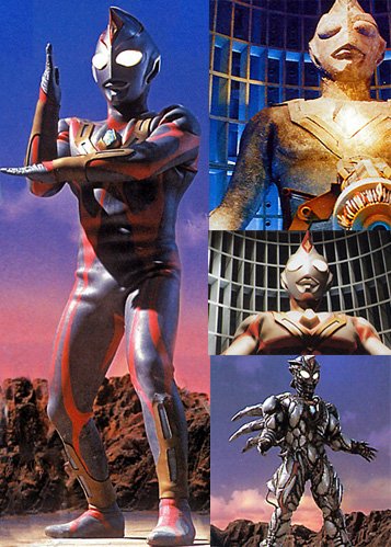 Ultraman Dyna Vs Zelganoid