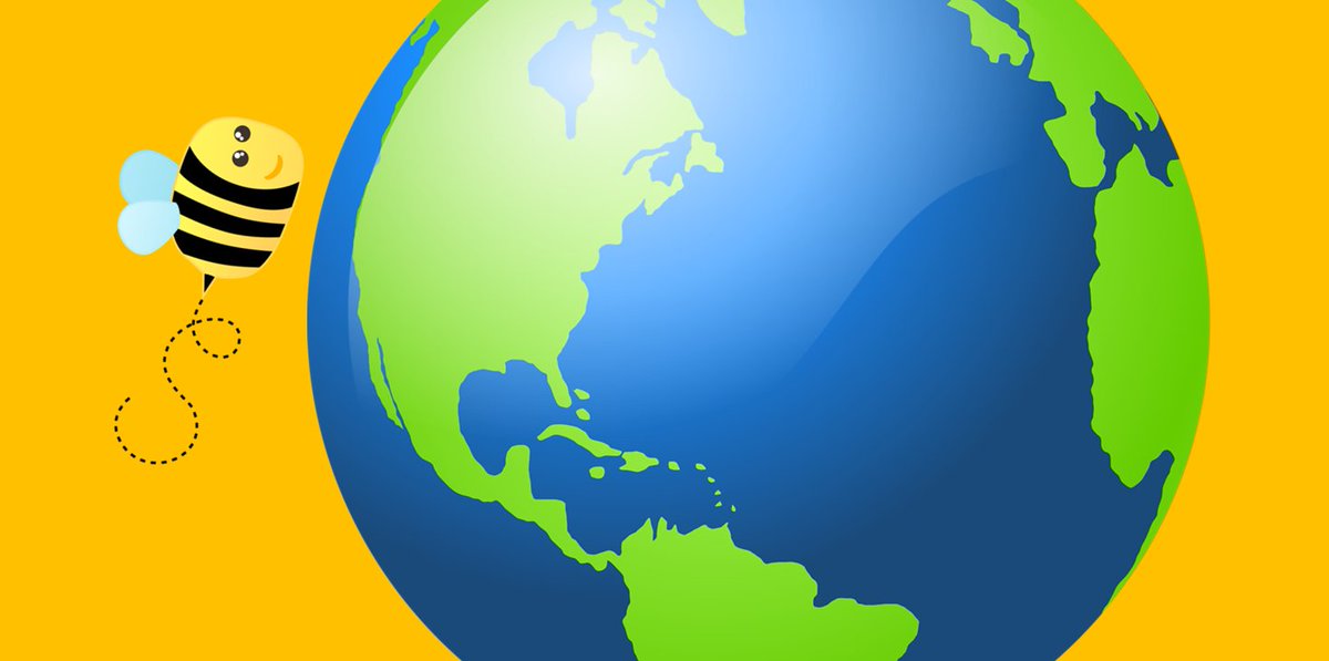 Bees Around The World Map