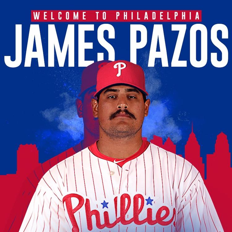 Praise Be to Pazos (and His Stache) : r/phillies