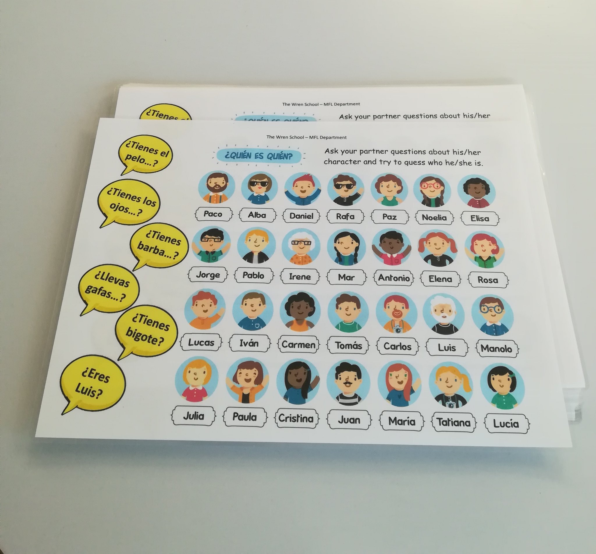 Luis MR on Twitter: "Learning by playing in Spanish Lessons. Guess who ...