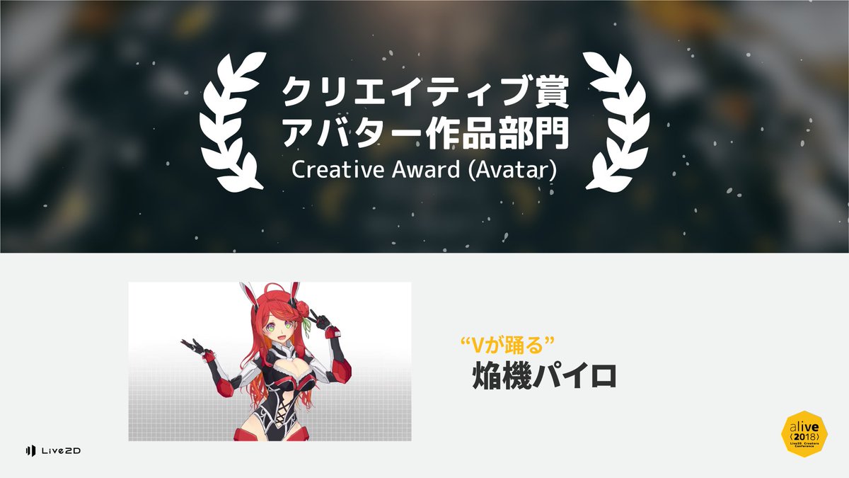 #Live2D_alive2018 hashtag on Twitter