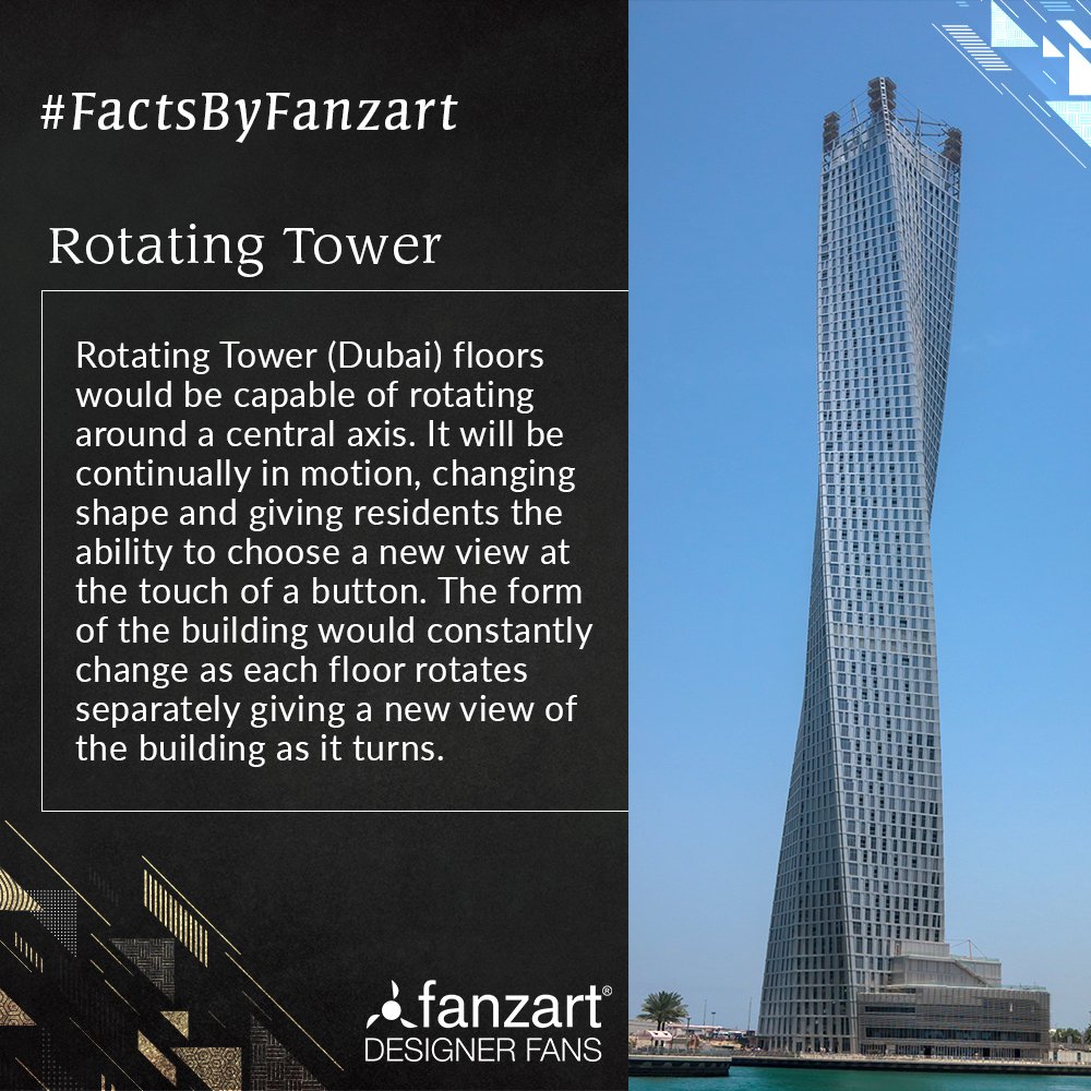 Rotating Tower Dubai Building Revolution Construction Week Online