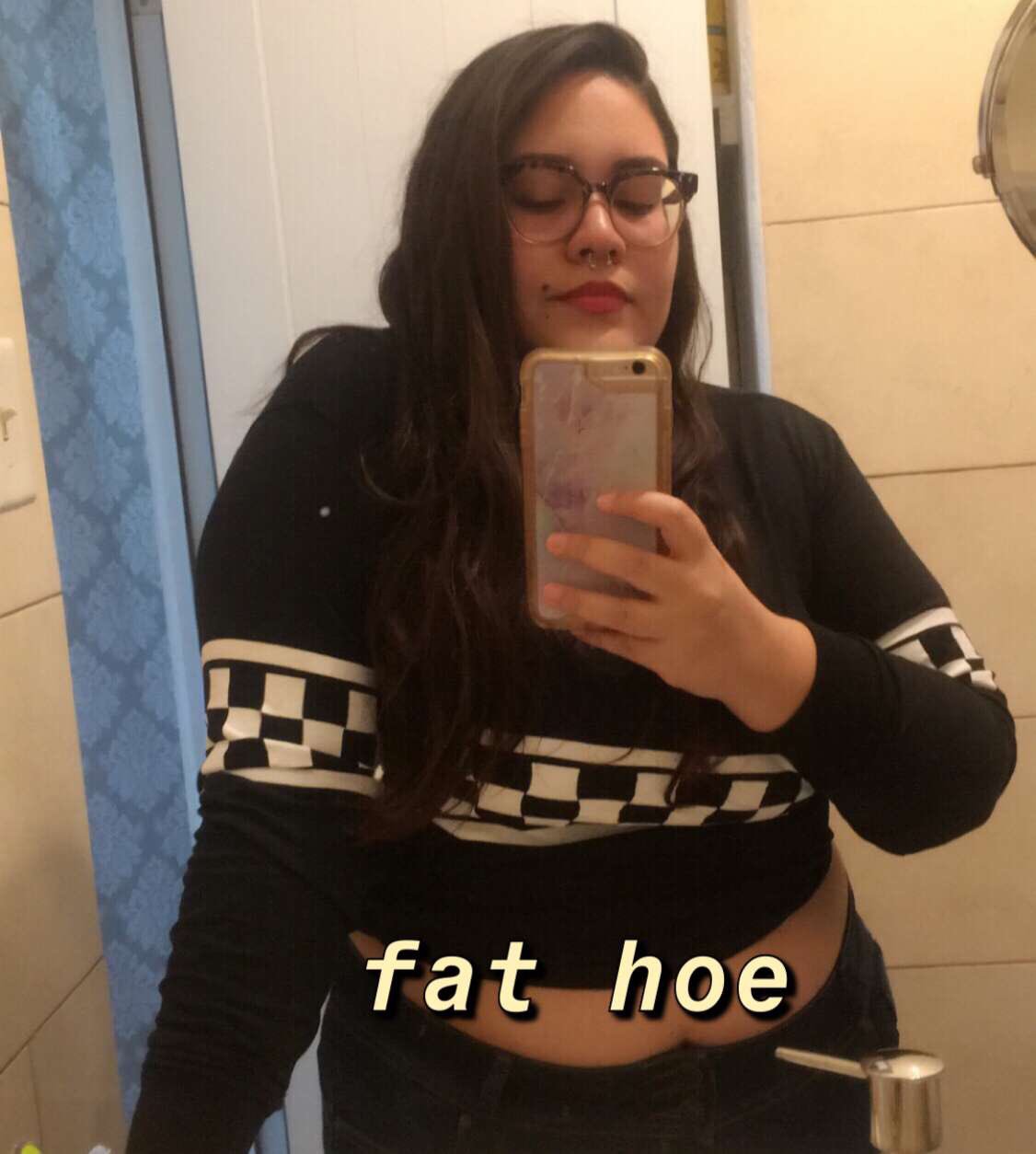 Fat Girl Selfie
