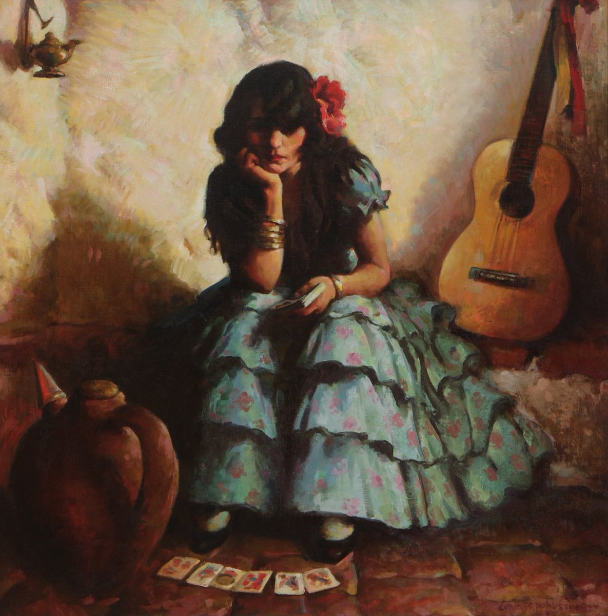 Traditional Mexican Woman Art