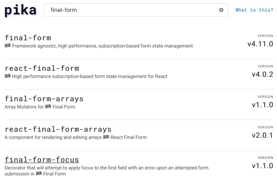 Fred K. Schott on Twitter: "Hate how hard it is to find JS dependencies ...