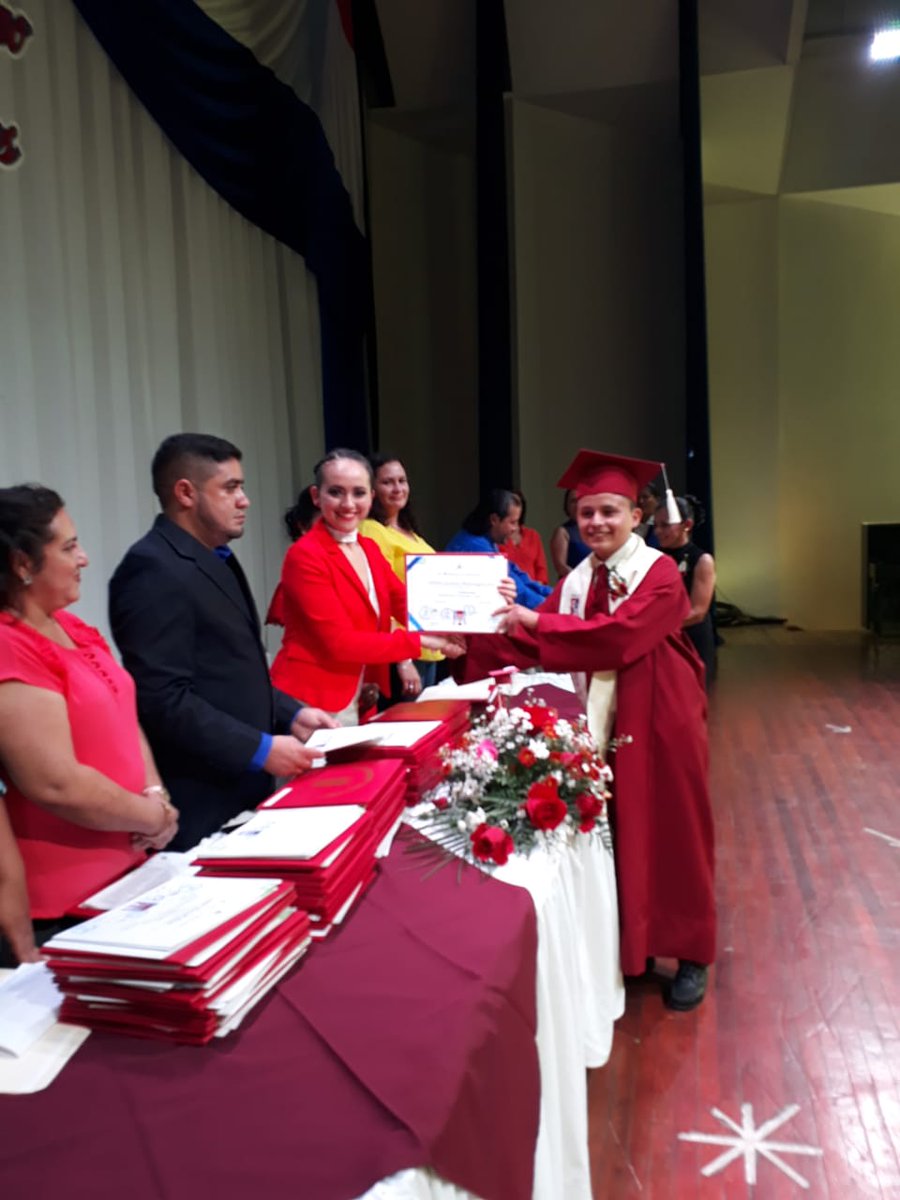 INEP Matagalpa realiza graduación de bachilleres del turno matutino