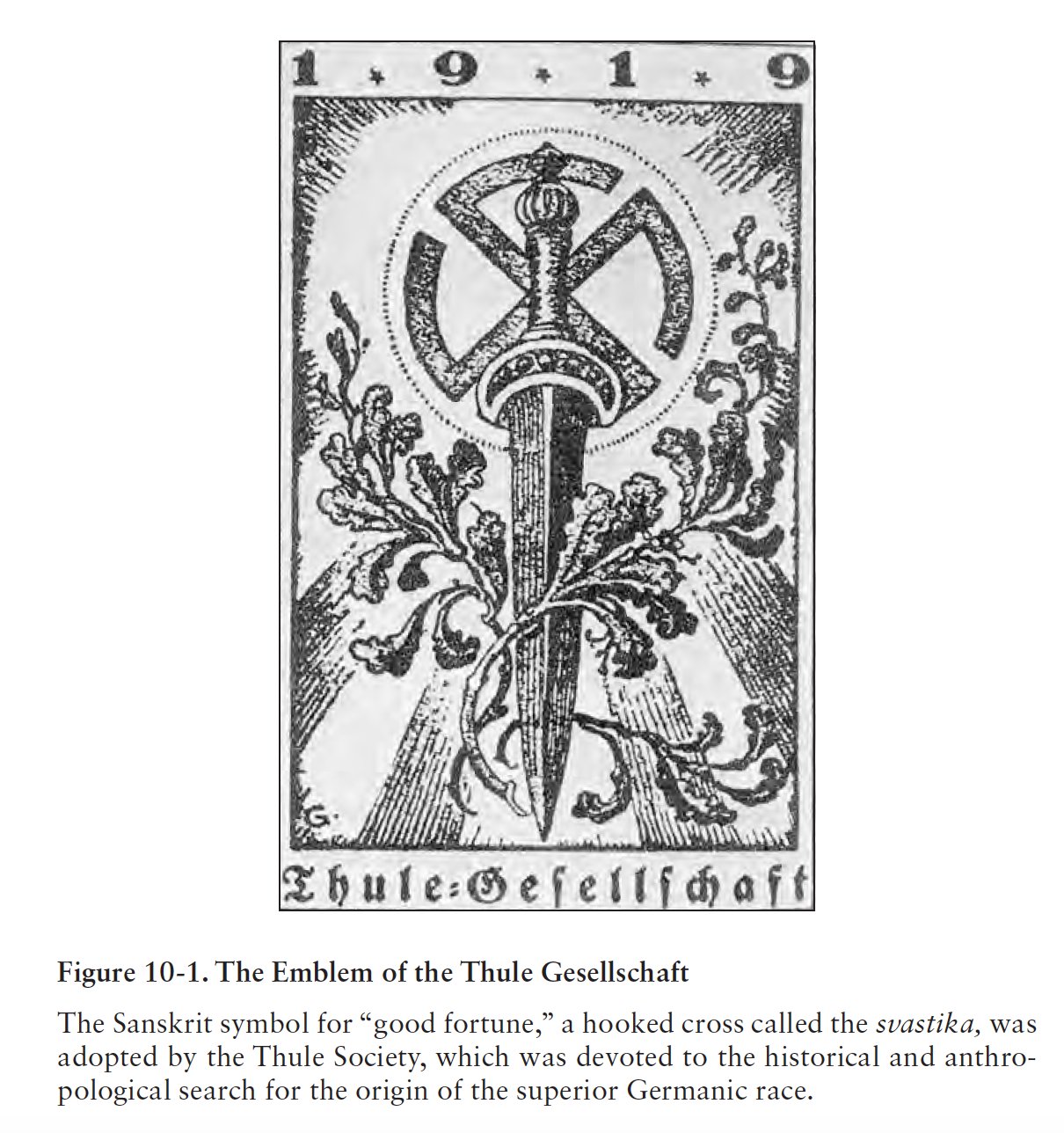 Thule Society Emblem