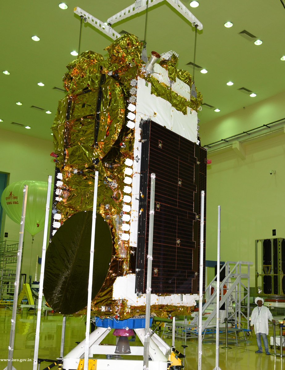 India’s heaviest communication satellite GSAT-11 launched successfully ...