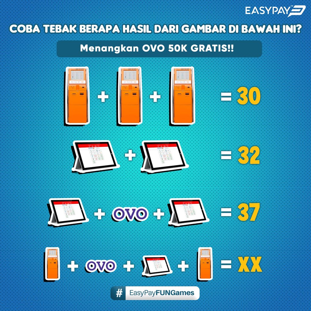 EasyPay Indonesia on Twitter: "Tengah minggu gini sebel karena banyak deadline? Jangan cemberut ...