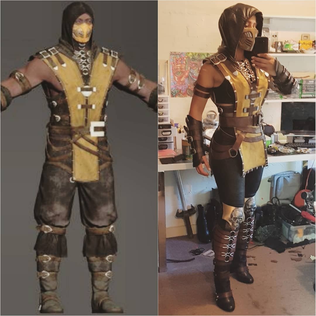 Mortal Kombat X Scorpion Costume