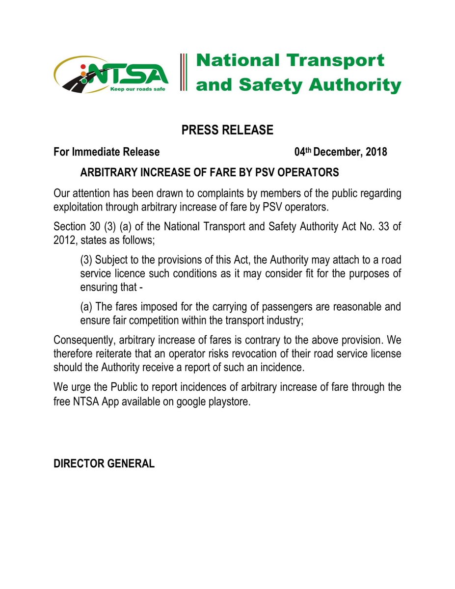 6 best u/ntsa_kenya images on Pholder | Important Public Notice.