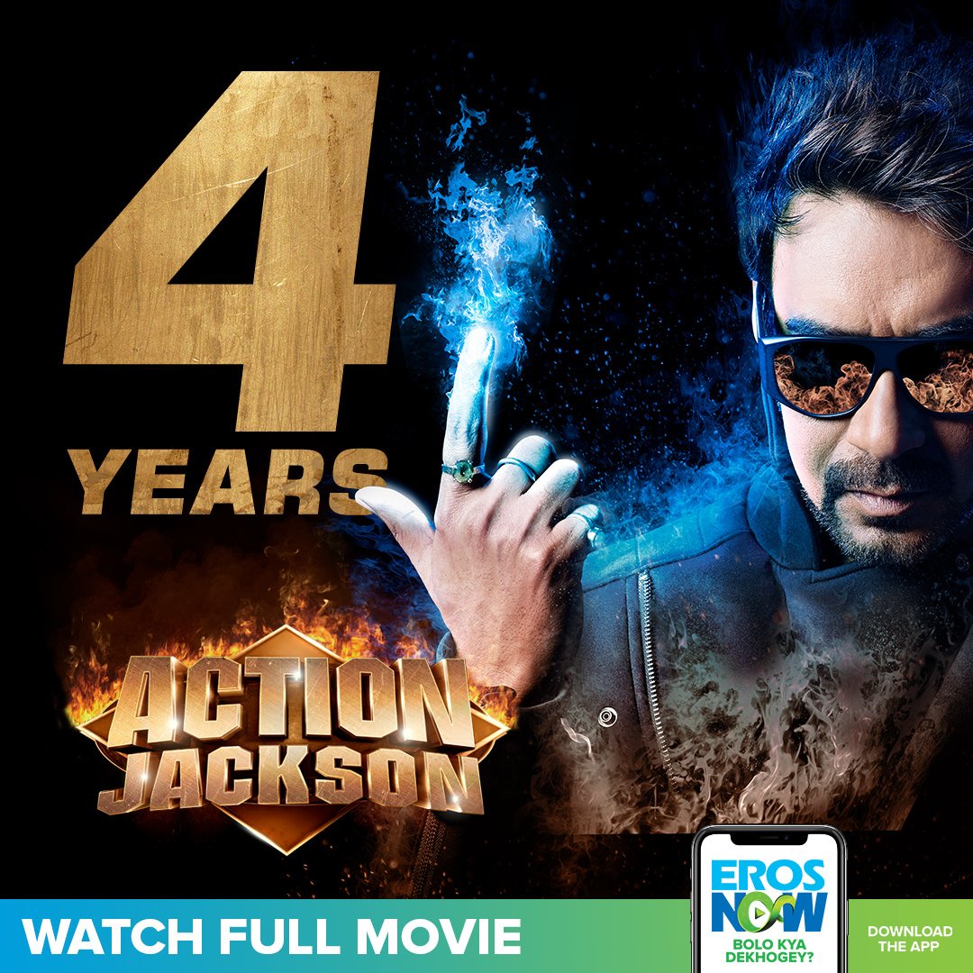 Action Jackson Ajay Devgan Poster